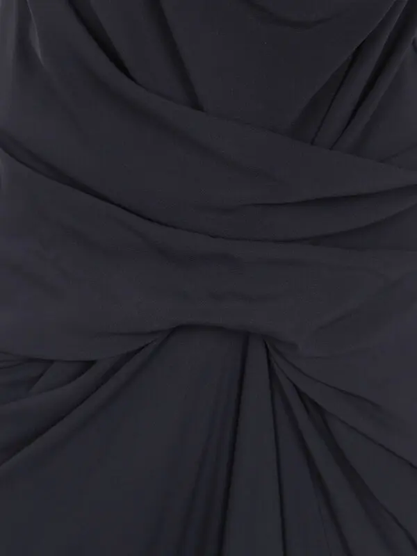 Rick Owens Draped Asymmetrical Dress