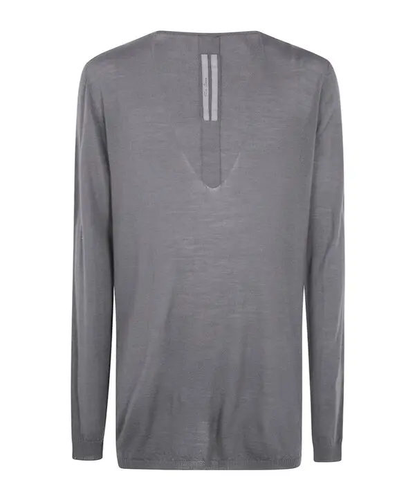 Rick Owens Long-sleeved Knitwear - Gray
