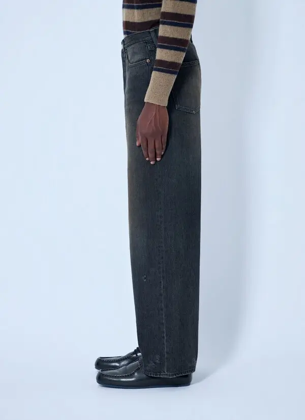 SSSTEIN Loose Denim Jeans