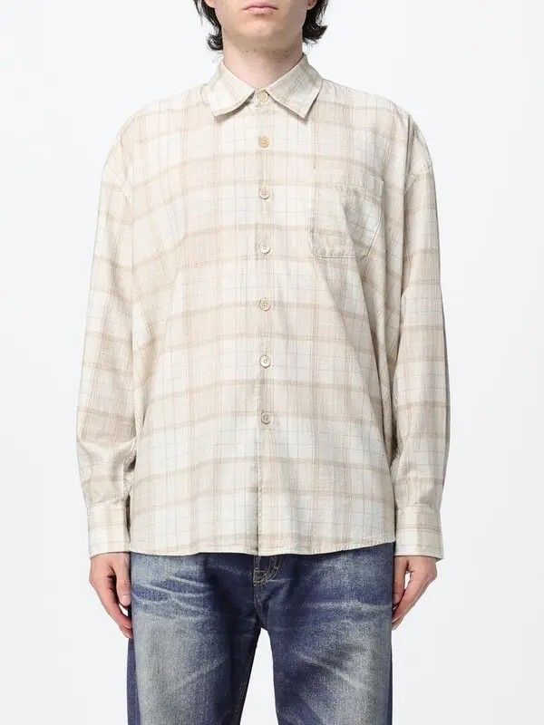 Our Legacy Borrowed Checked Oversized Shirt - No