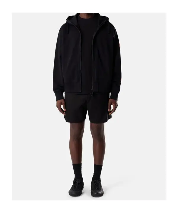 Stone Island Oversized-fit Zip-up Sweatshirt With 'vertical Placement' Print