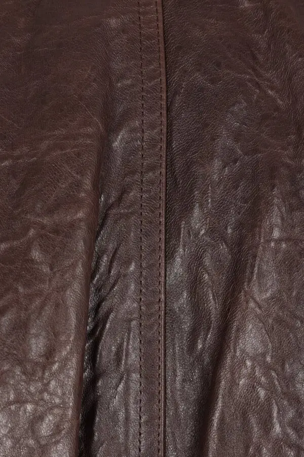 Rick Owens Cropped Zip-up Bomber Jacket - Black