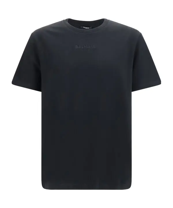 Balmain Logo-embroidered T-shirt