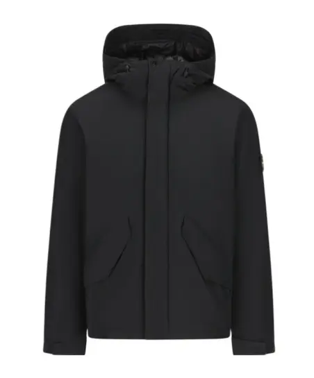 Stone Island Long-sleeve Jacket - Black