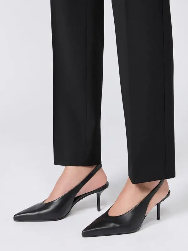 Max Mara Pointed-toe High-heeled Sandals