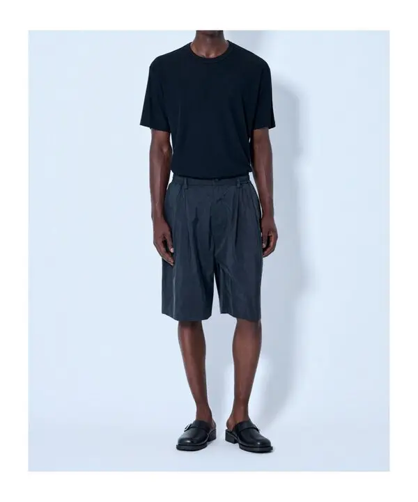 SSSTEIN Elastic Waistband Shorts