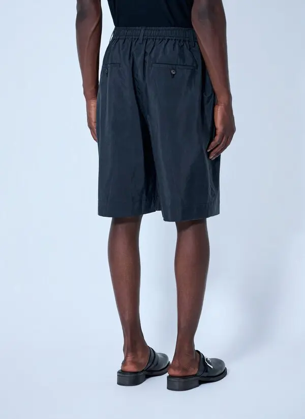 SSSTEIN Elastic Waistband Shorts