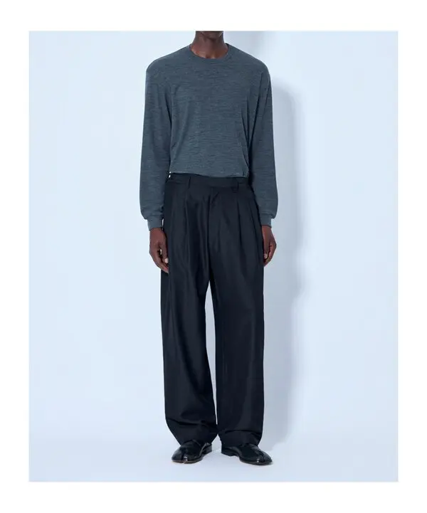 SSSTEIN Pleated Wide-leg Trousers