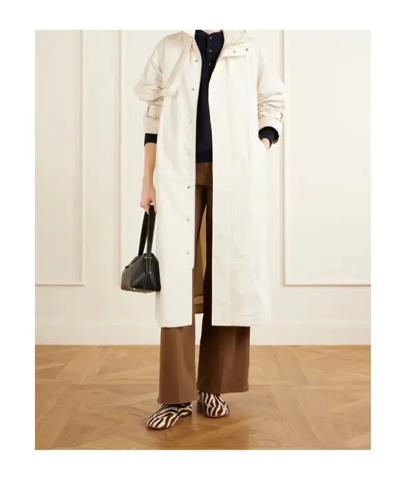FRAME Long-sleeved Trench Coat