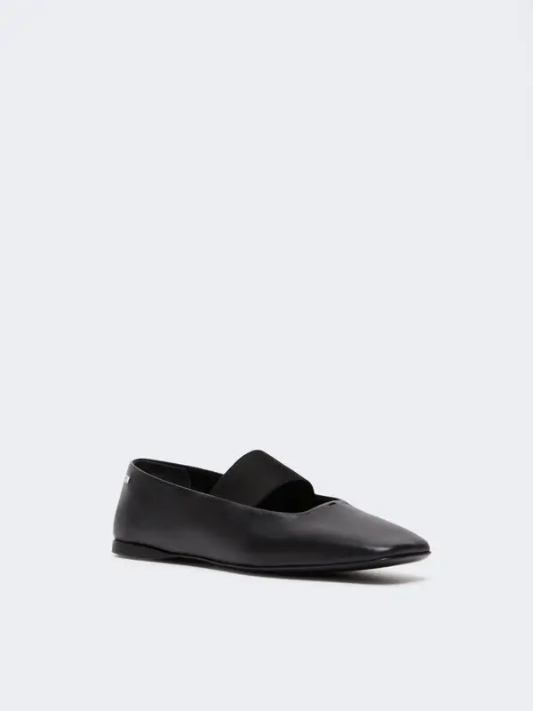 Max Mara Square-toed Ballet Shoes
