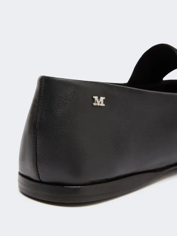 Max Mara Square-toed Ballet Shoes
