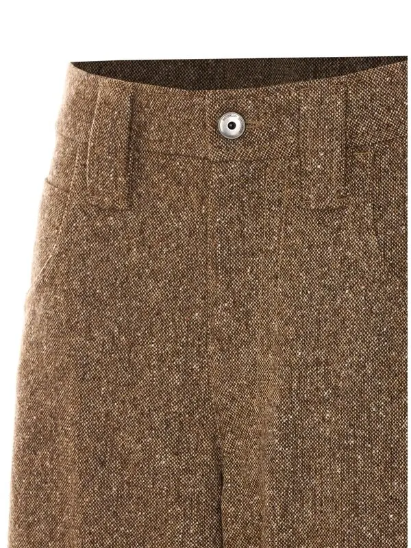 Brunello Cucinelli Tailored Tweed Trousers