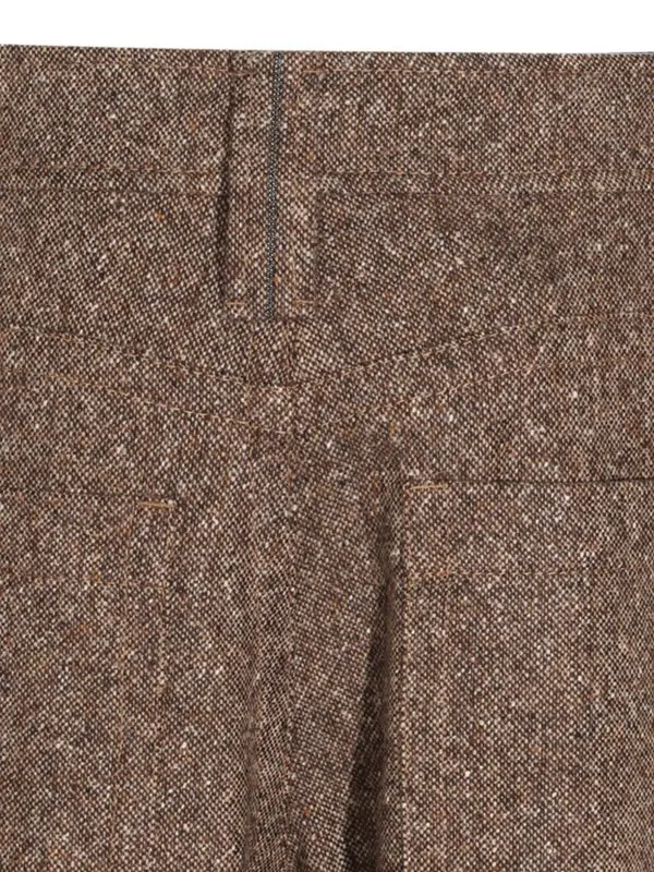 Brunello Cucinelli Tailored Tweed Trousers