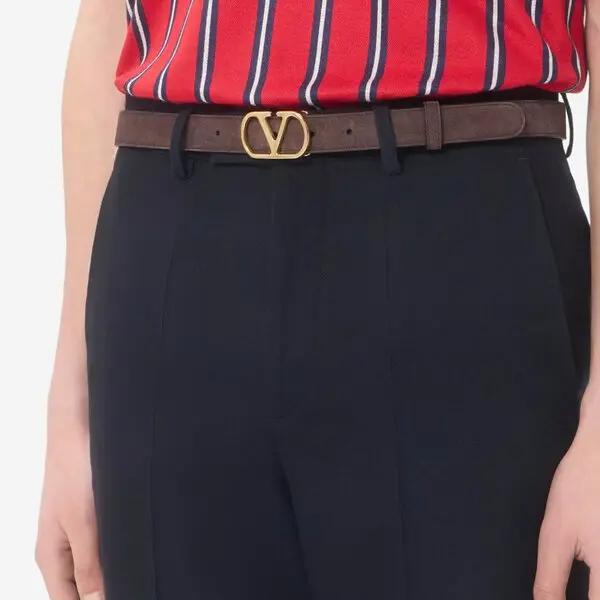 Valentino Garavani Logo Belt