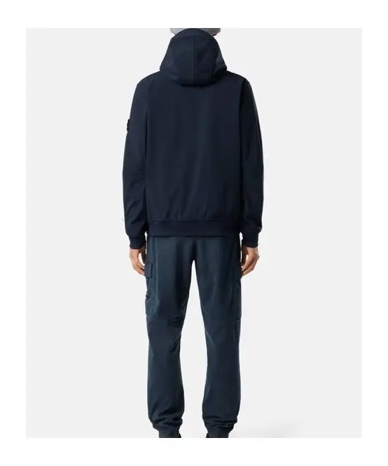 Stone Island Hooded Jacket With Wind- And Water-resistant Membrane