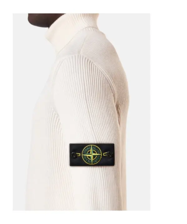 Stone Island Regular-fit Turtleneck Jumper With Fine-ribbed Trims