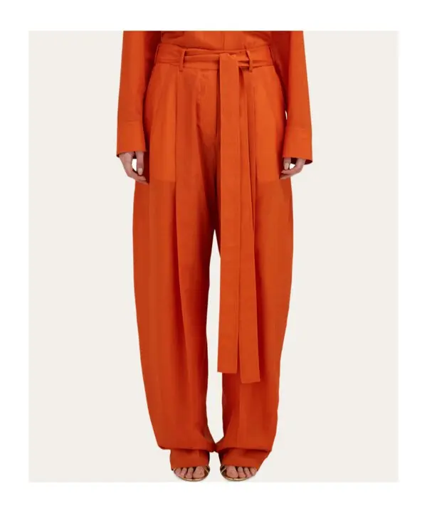 FERRAGAMO Barrel Leg Trouser