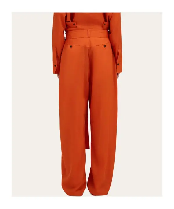 FERRAGAMO Barrel Leg Trouser