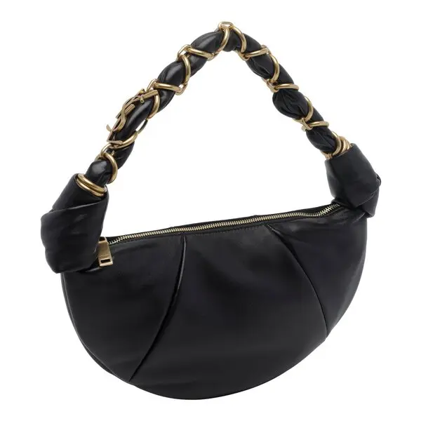 Saint Laurent Amalia Mini Hobo In Lambskin
