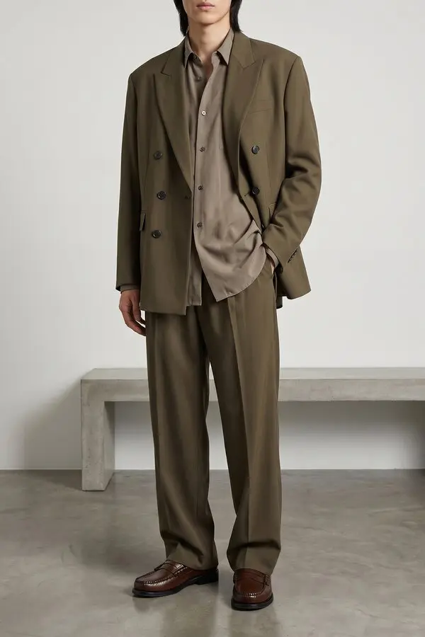 SSSTEIN Oversized Double-breasted Blazer