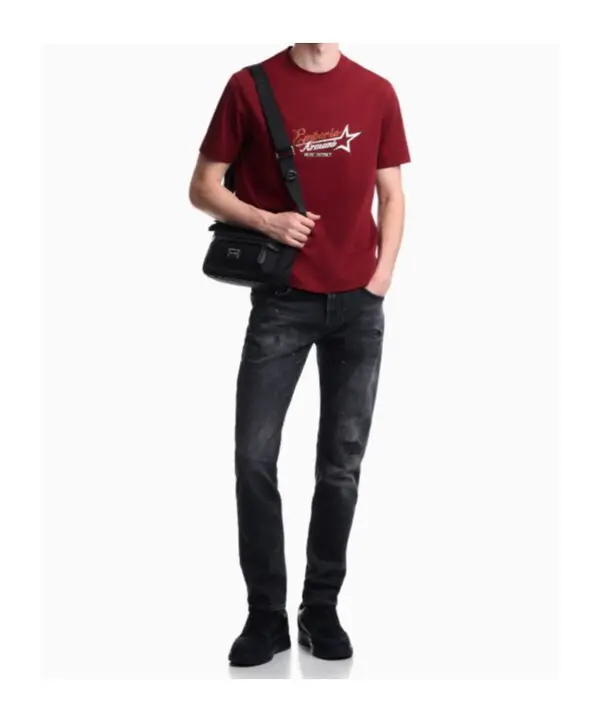 Emporio Armani Embroidered Logo T-shirt
