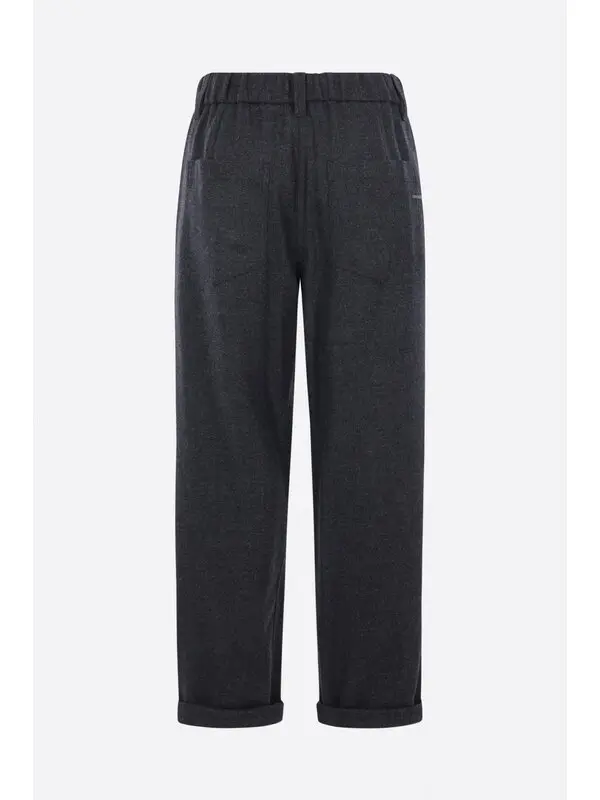 Brunello Cucinelli Elastic Waist Casual Pants