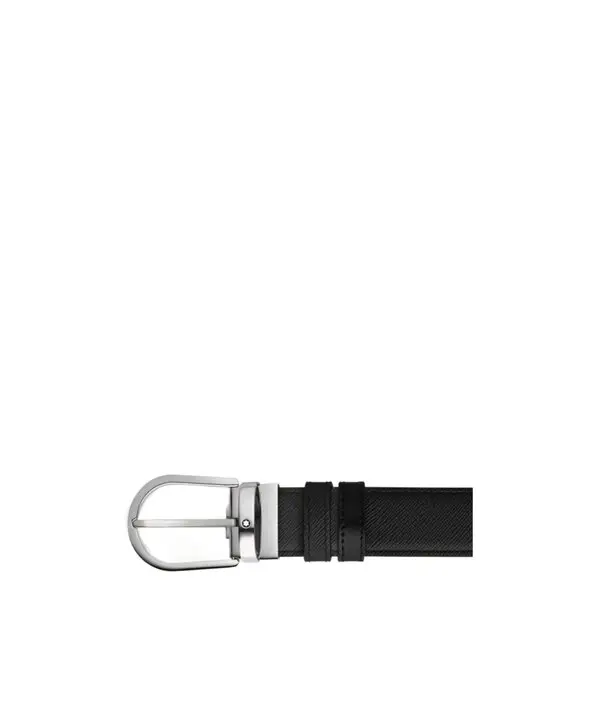 Montblanc Reversible Buckle Leather Belt