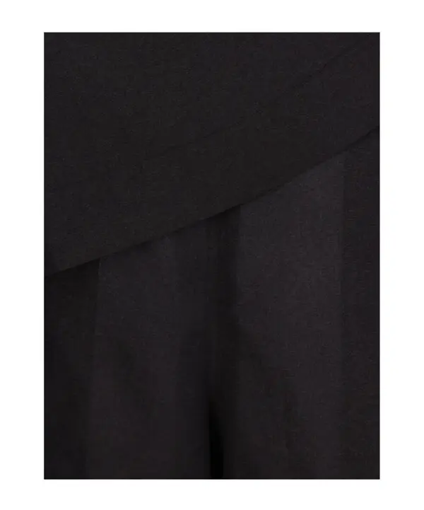 Issey Miyake Asymmetric Fold-over Trousers