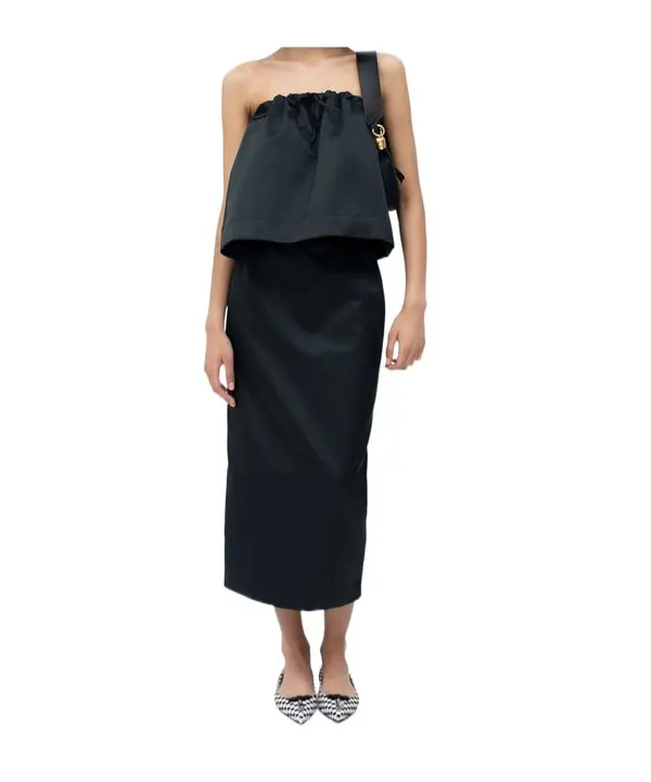 N.21 Midi Skirt - Black