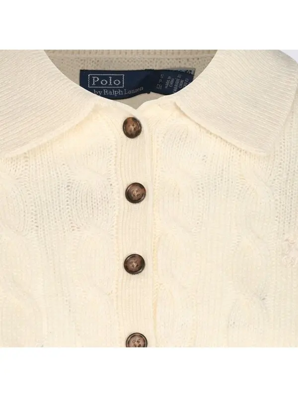 Polo Ralph Lauren Cable Knit Polo Sweater