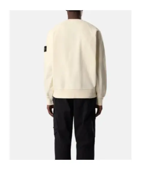 Stone Island Oversized Crewneck Sweatshirt With Raglan Sleeves