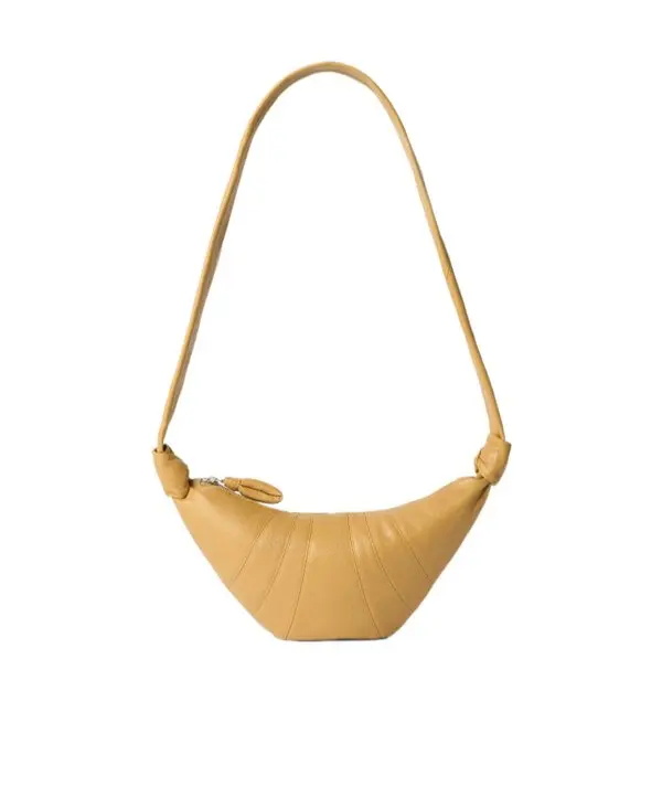LEMAIRE Small Croissant Bag In Goat Leather