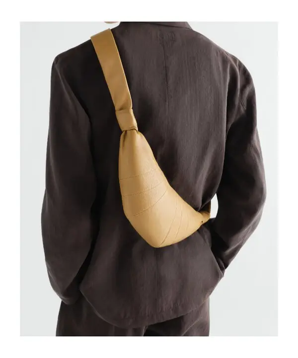 LEMAIRE Small Croissant Bag In Goat Leather