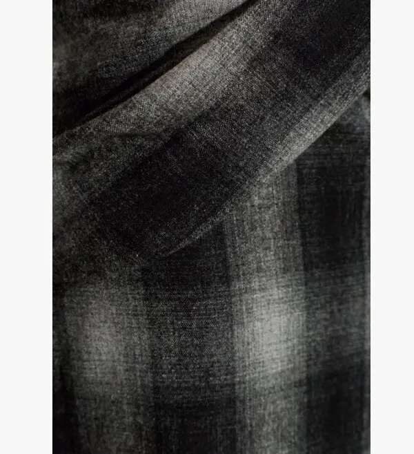 IRO PARIS Plaid Belted Midi Skirt