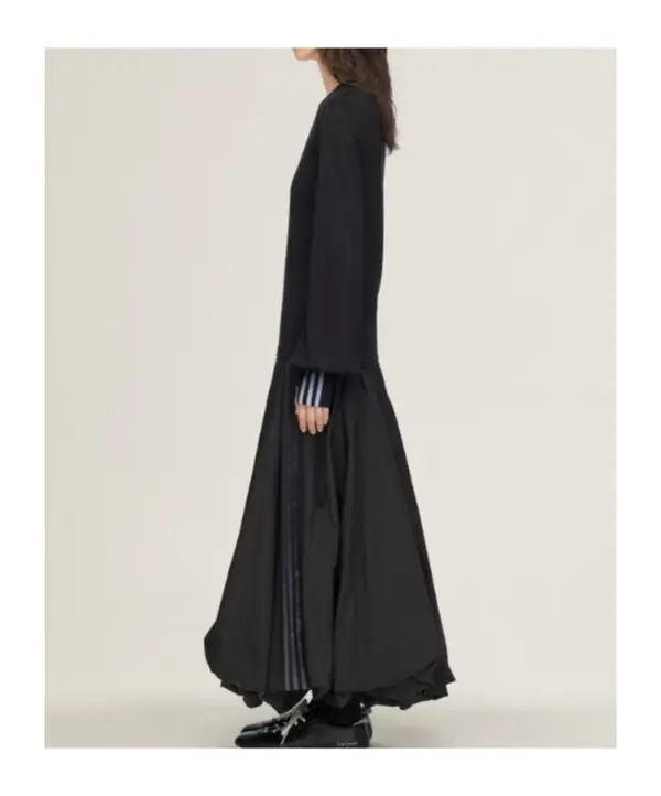 Y3 Draped Long-sleeve T-shirt