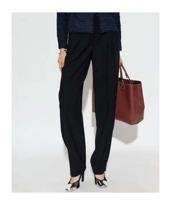 Emporio Armani High-waisted Casual Pants