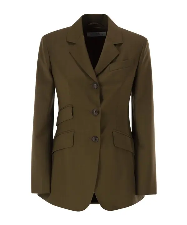 Max Mara Long-sleeved Suit Jacket