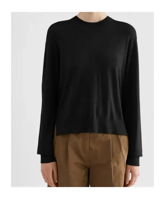 JIL SANDER Cashmere Blend Crew-neck Sweater