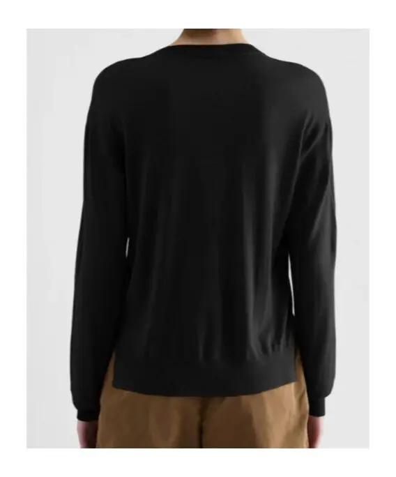 JIL SANDER Cashmere Blend Crew-neck Sweater