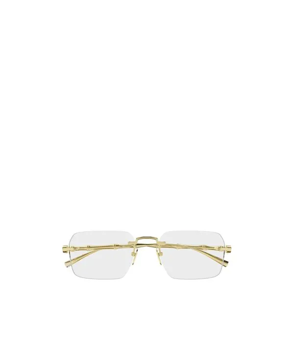 Gucci Square Frame Glasses - White