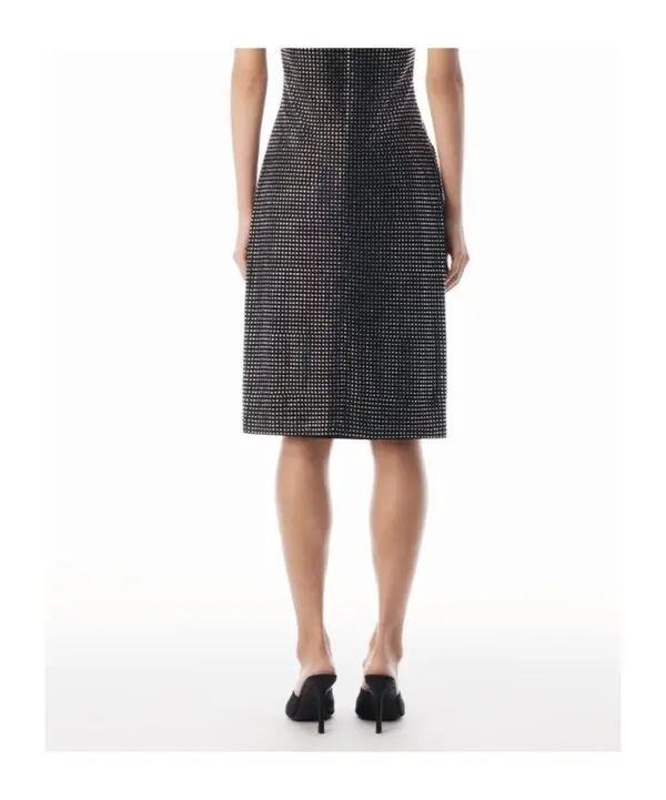 Alexander Wang Crystal Mid-rise Mini Skort