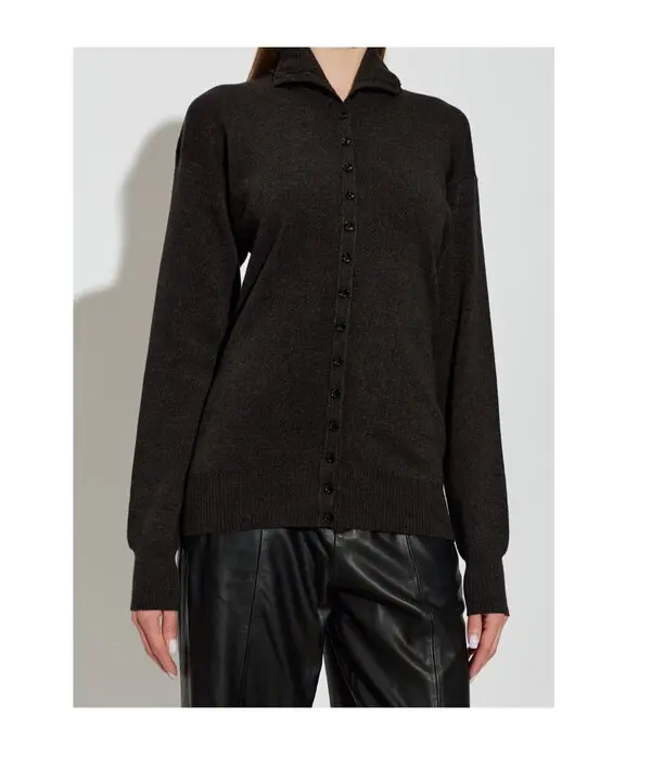 LEMAIRE Ribbed Knit Cardigan