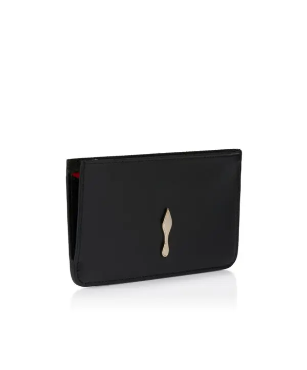 CHRISTIAN LOUBOUTIN Bettina Zip Card Holder