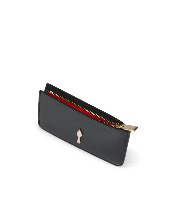 CHRISTIAN LOUBOUTIN Bettina Zip Card Holder