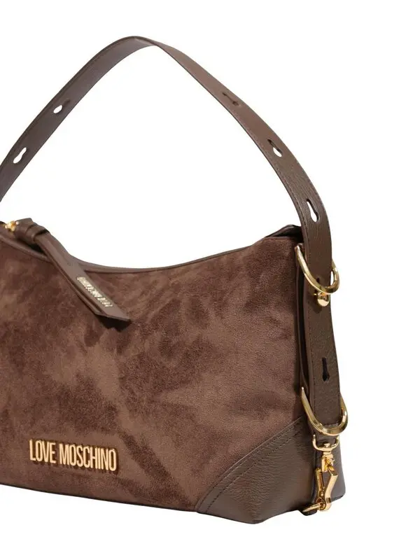 Moschino Zippered Shoulder Bag