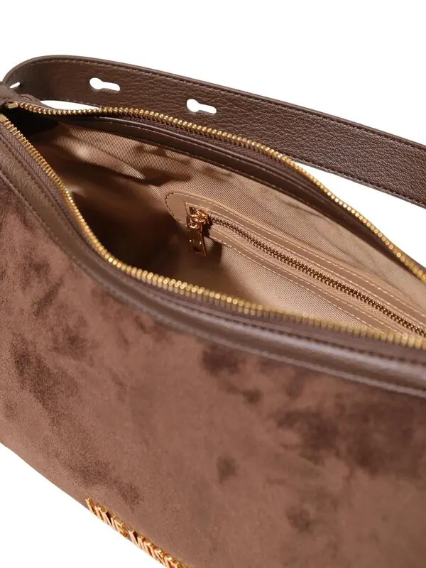 Moschino Zippered Shoulder Bag