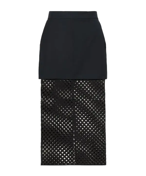 Max Mara Pocket Skirt With Back Vent