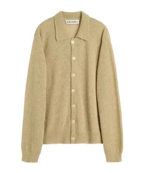Our Legacy Long Sleeved Cardigan - Nude
