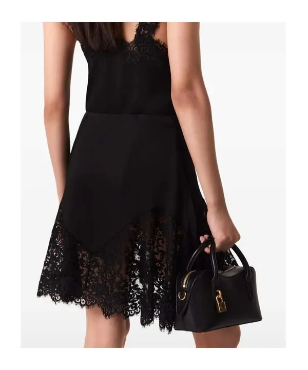 Stella McCartney Lace-trim Flared Mini Skirt