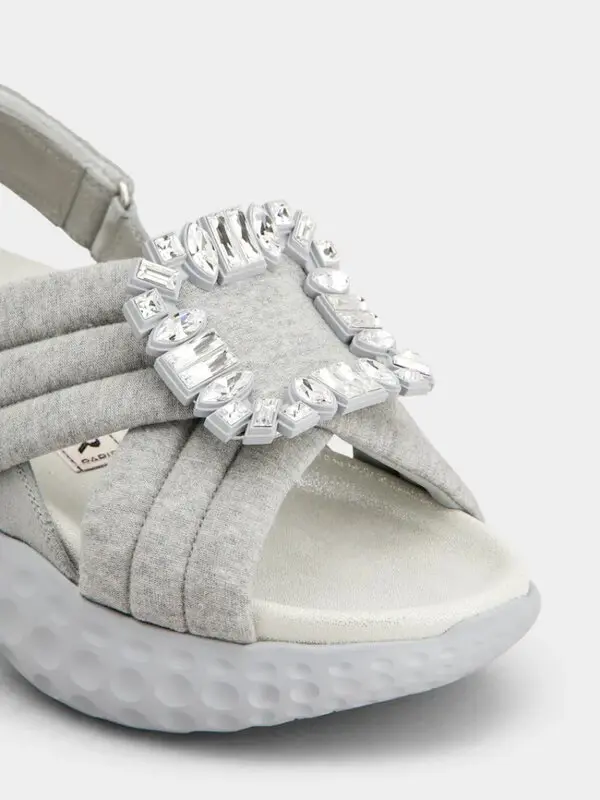 ROGER VIVIER Viv' Run Sandals In Jersey